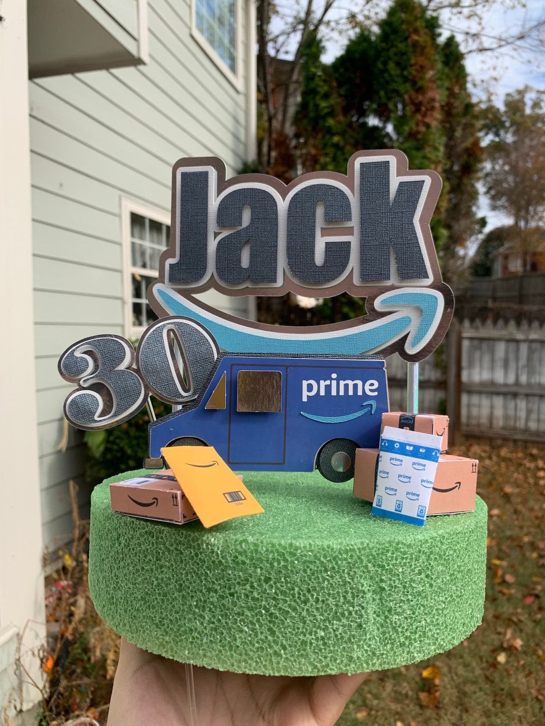 Amazon Theme Birthday Cake Topper, Delivery Party - Etsy