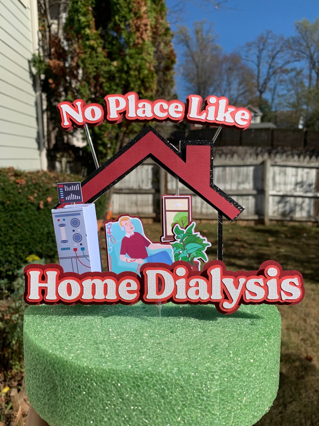 Dialysis Nurse Cake Topper: Kidney Theme Party Decor - Etsy