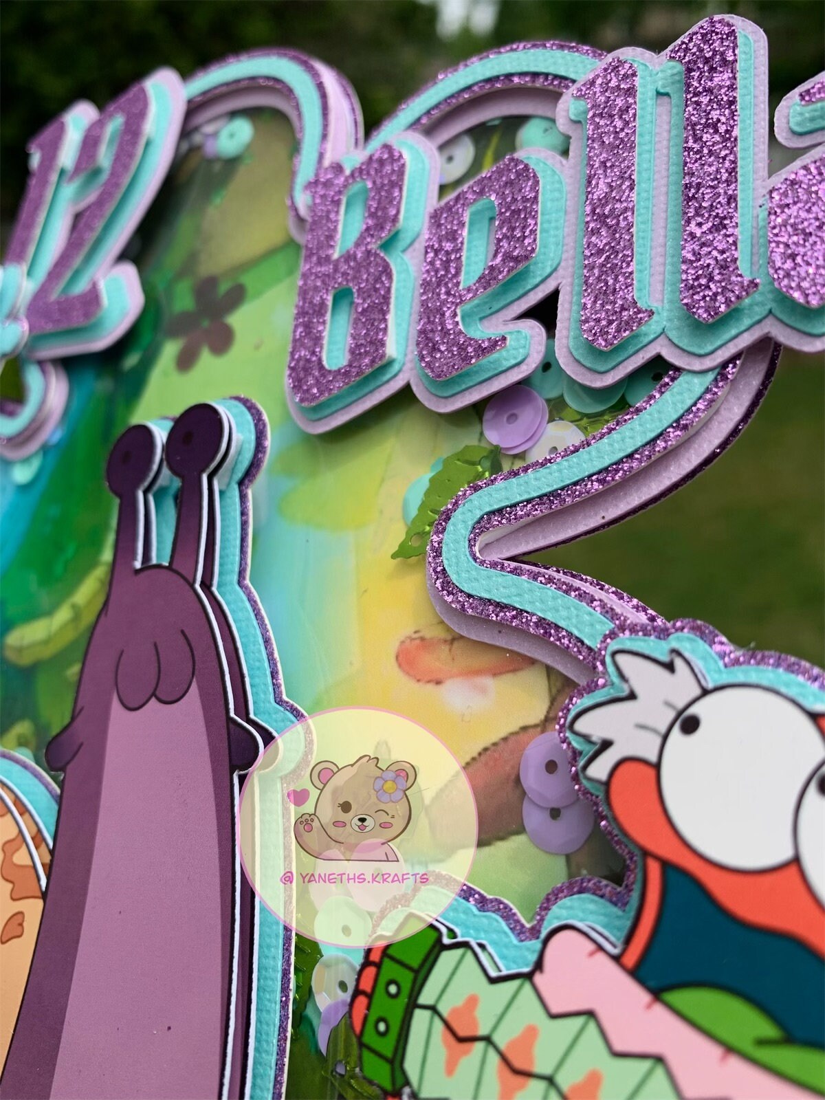 Amphibia Cake Topper: Shaker Style, Woodland Theme - Etsy