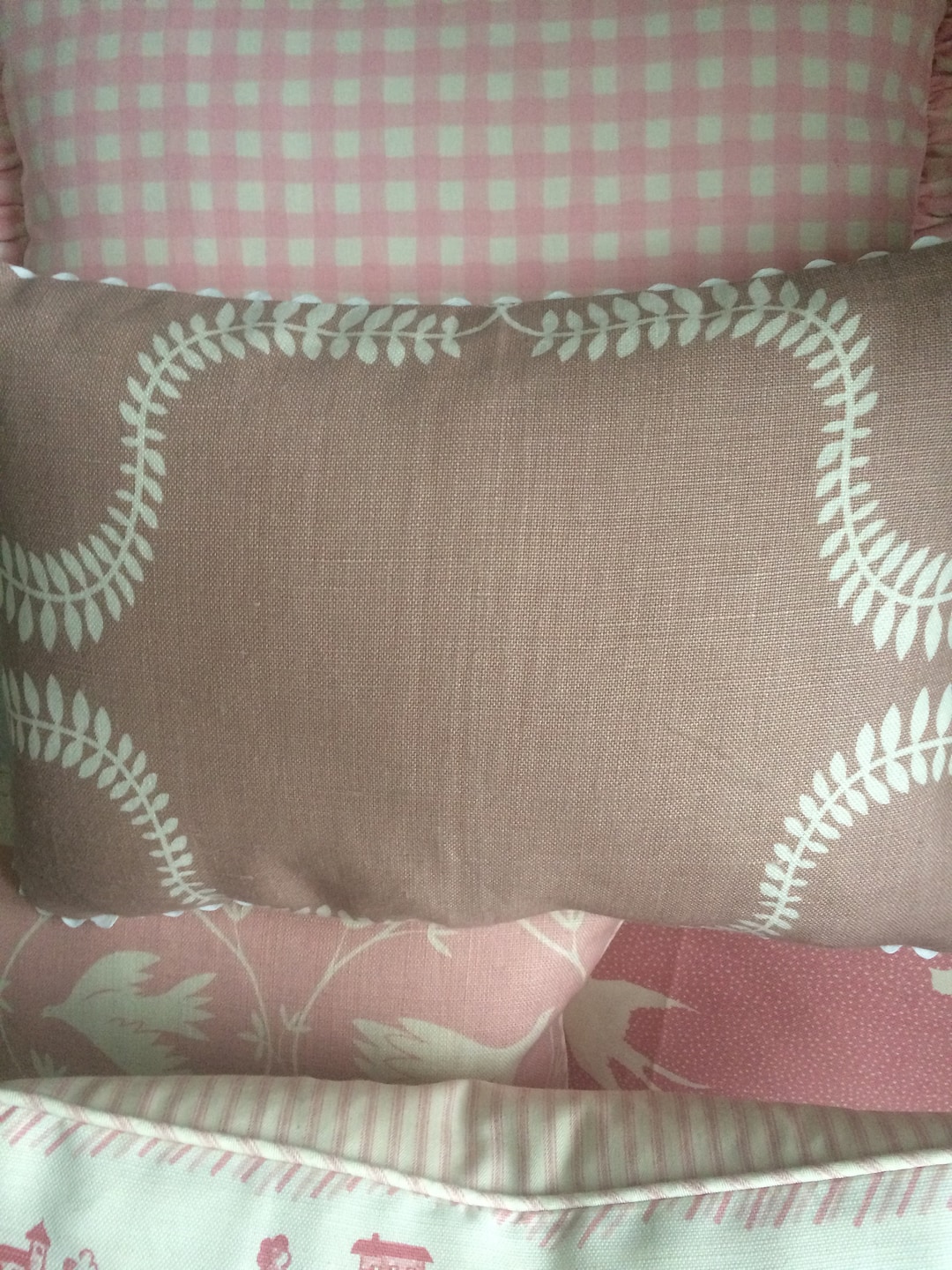 VANESSA ARBUTHNOTT up the Garden Path Dusky Pink Ric Rac Trim ...