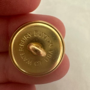 Culver Military Academy Button (small) Pendant on a 16 Inch Thin Rope ...