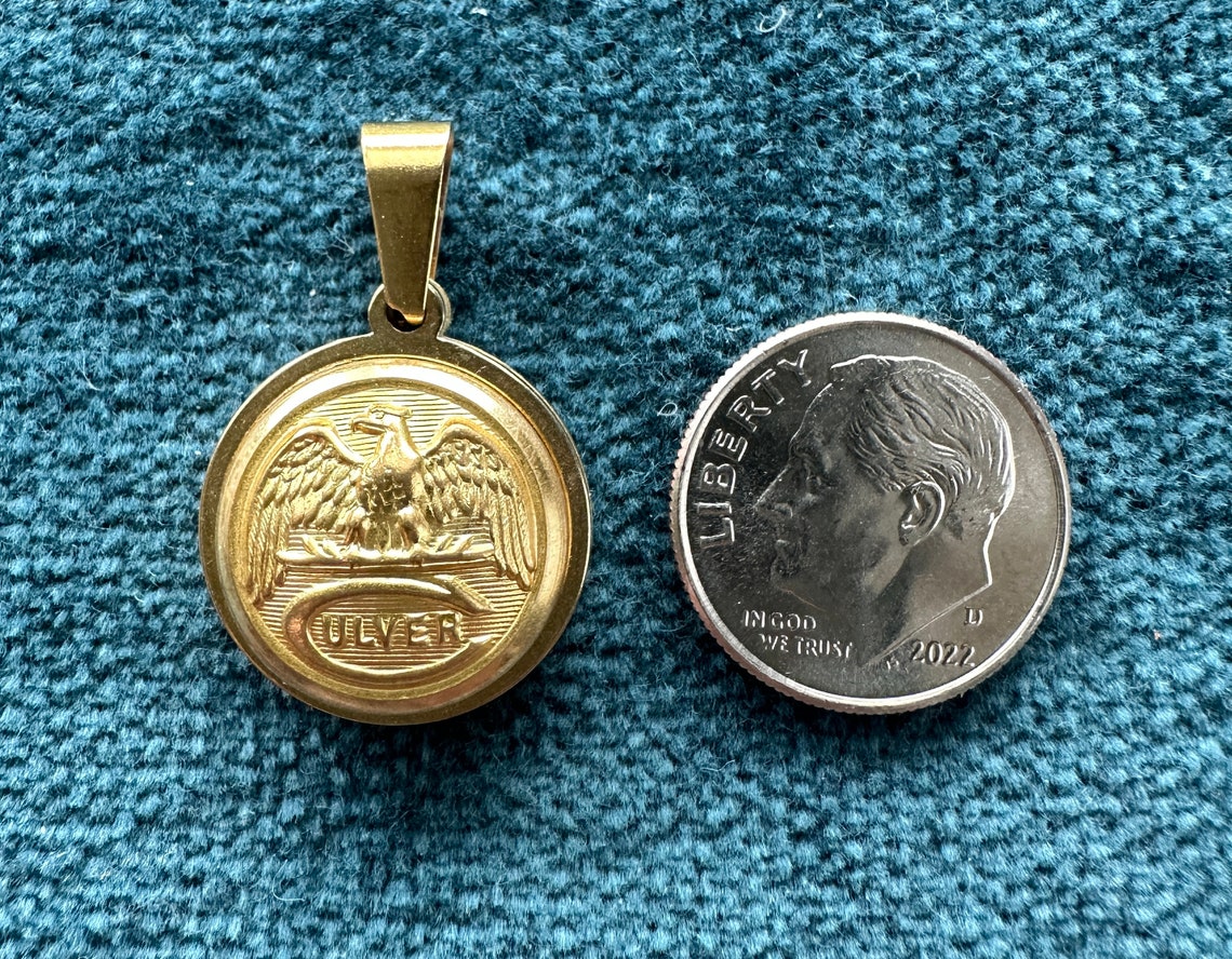 Culver Military Academy Button small Pendant - Etsy