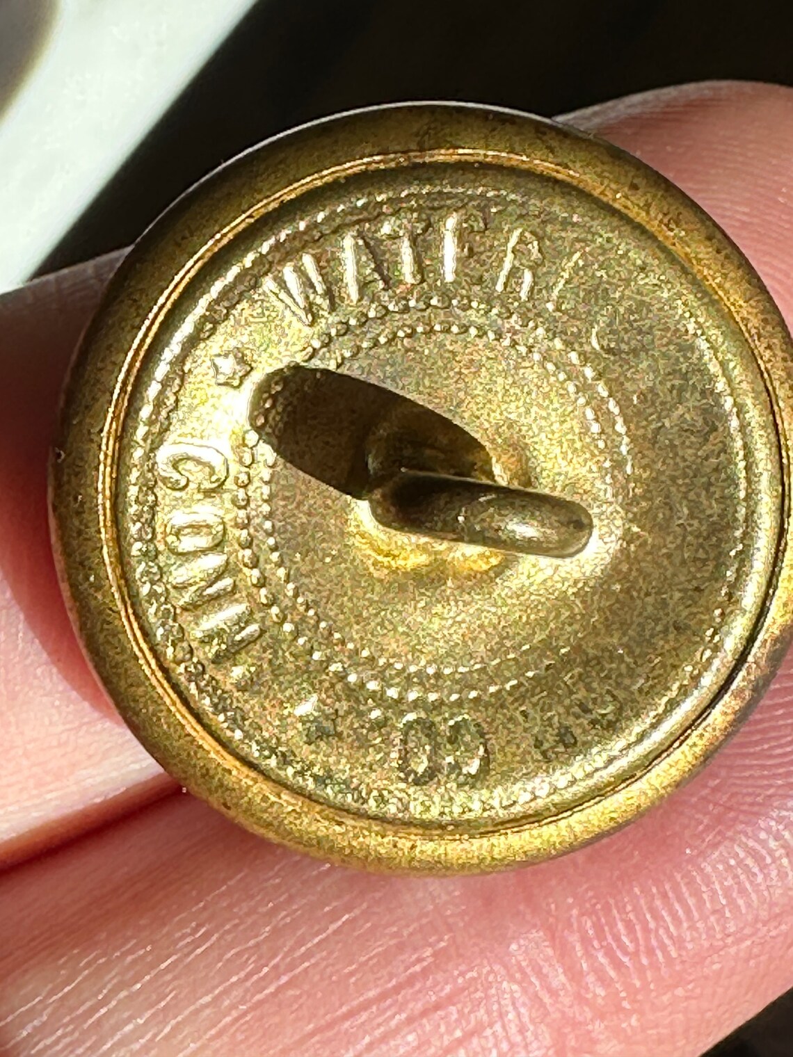 Vintage US Merchant Marine Academy Button Pendant - Etsy