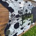 Cow Hide Nursery Sign, Cattle Farm Sign, Farm Sign, Acrylic Overlay ...