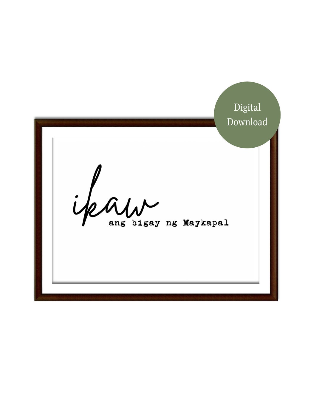 Ikaw Filipino Decoration Filipino Love Filipino Romance - Etsy