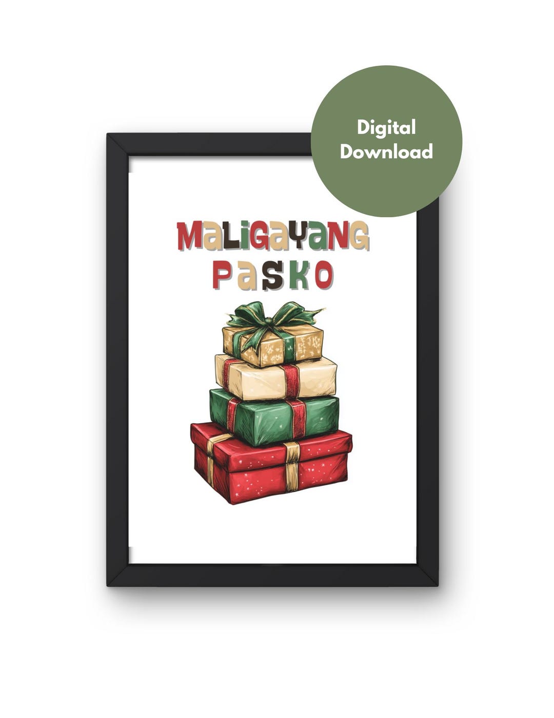 Maligayang Pasko / Filipino Christmas / Christmas 2024/ / Filipino Wall ...