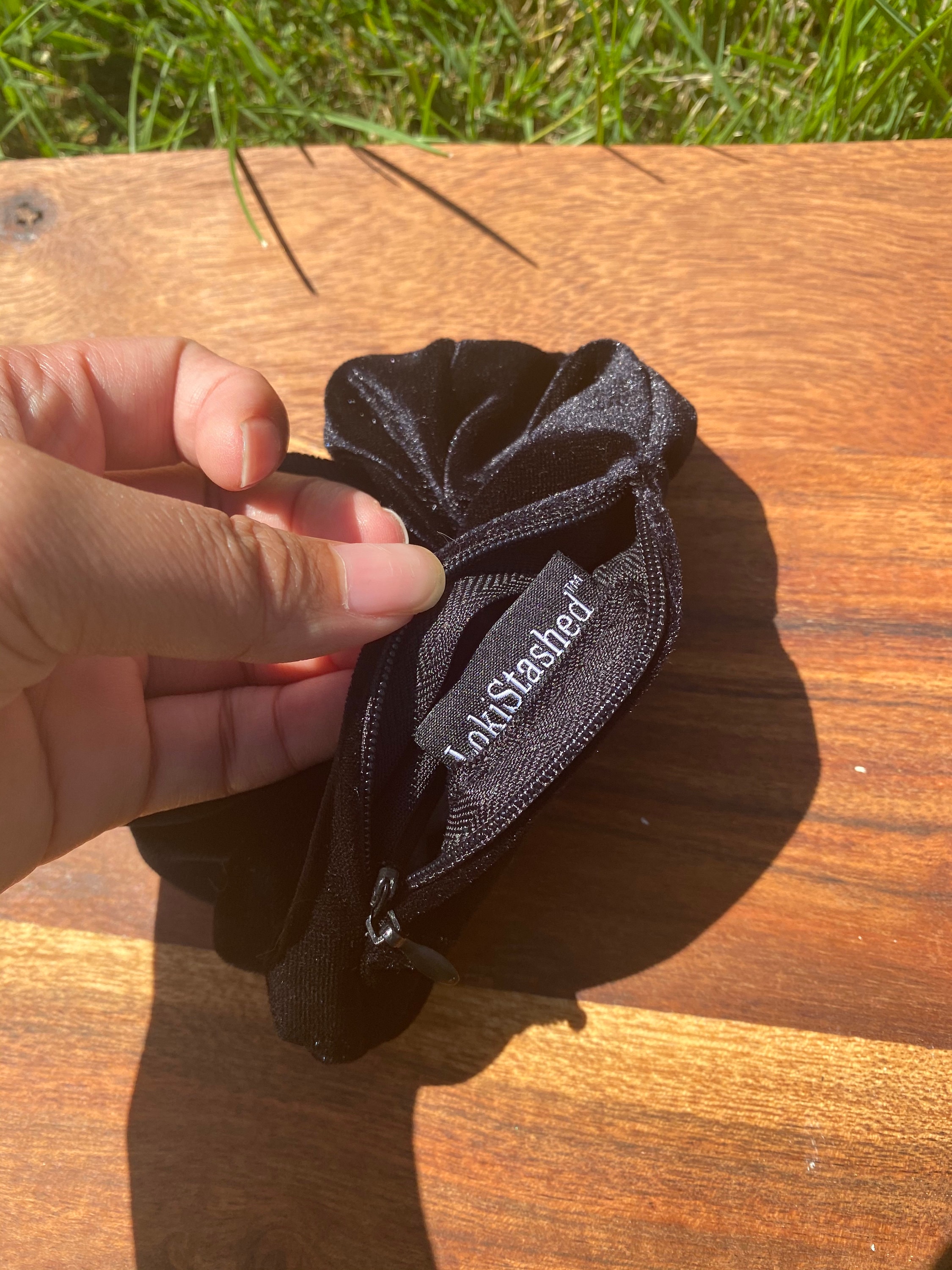 3-PACK Hidden Pocket Zipper Scrunchies Stash Scrunchies | Etsy