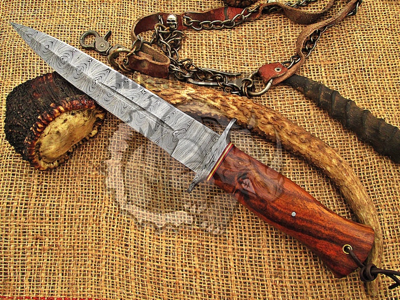 13 Damascus Steel Dagger Knife Handmade Damascus Steel | Etsy