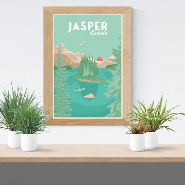 Jasper Canada Wall Art - Etsy