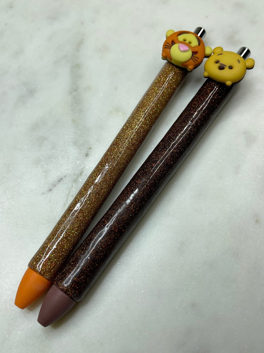 Pooh and Tigger Pen Set - Etsy