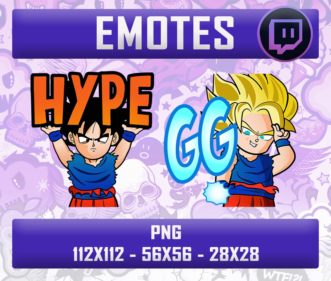 Twitch emotes / Discord / Youtube / Anime Chibi / GG /Hype / | Etsy