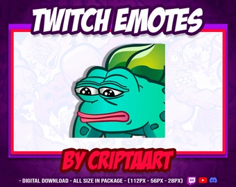 Frog Pepe Animated Emotes - Etsy