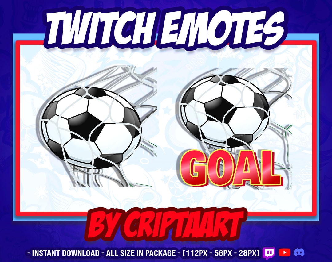 Twitch Emote Football Goal Sports Penalty Video - Etsy