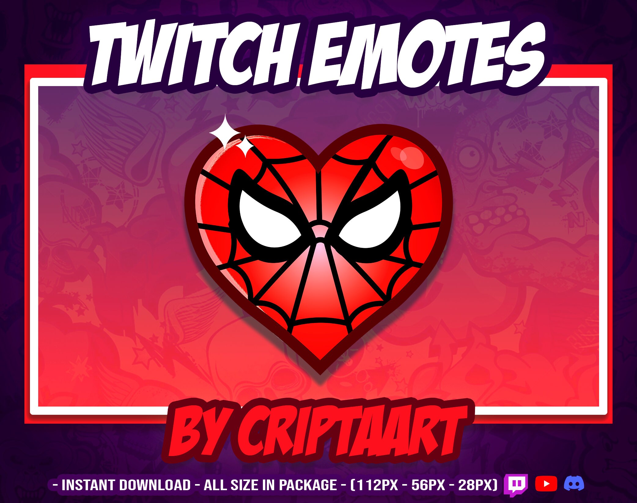 Twitch Emote / Heart Emote / Cute Emote / Happy Valentines Day - Etsy