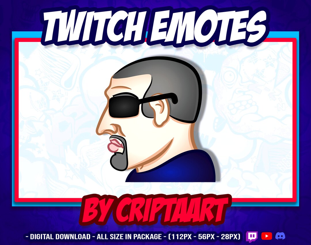 Twitch Emote / Boomer Chad / Meme Emote - Etsy Australia