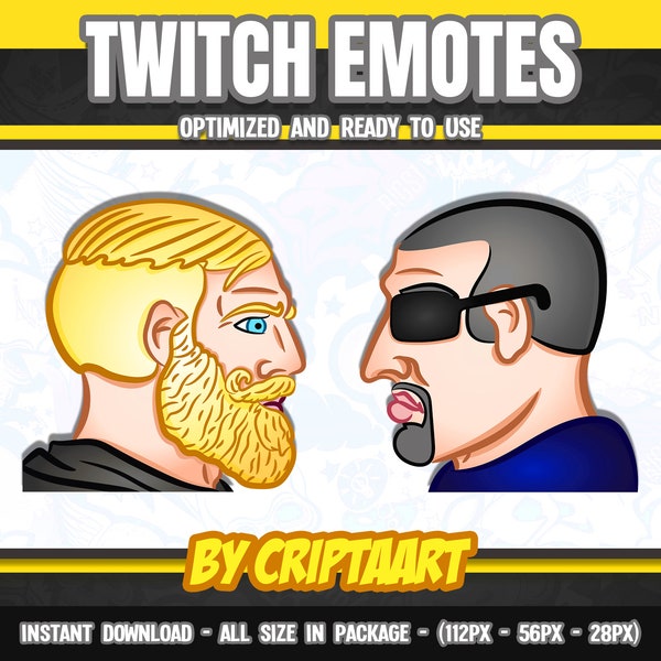 Twitch Emotes Chad - Etsy