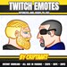 Chad Nordic Twitch Emote, Chad Boomer Emoji, Channel Points Memes, Ok ...