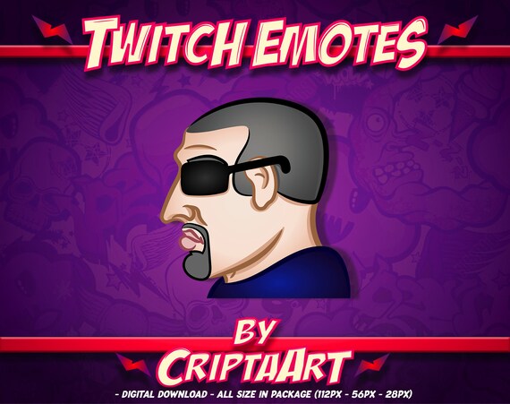 Twitch Emote / Boomer Chad / Meme Emote - Etsy Canada