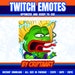 Monkas Rage Twitch Emote Anime Meme Emoji, Peepo Strong Buff, Power up ...