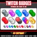 VIP Twitch Emote, Red Carpet Sub Emoji, Vip Subscriber, Icons for ...