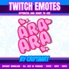Potato Bicep Flex Twitch Emote, Strong Buff Emoji, Level Up, Muscular ...