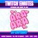 Potato Bicep Flex Twitch Emote, Strong Buff Emoji, Level Up, Muscular ...
