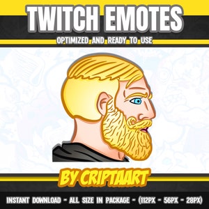 Nordic Chad Twitch Emote, Ok Boomer, Channel Points Meme / Discord ...