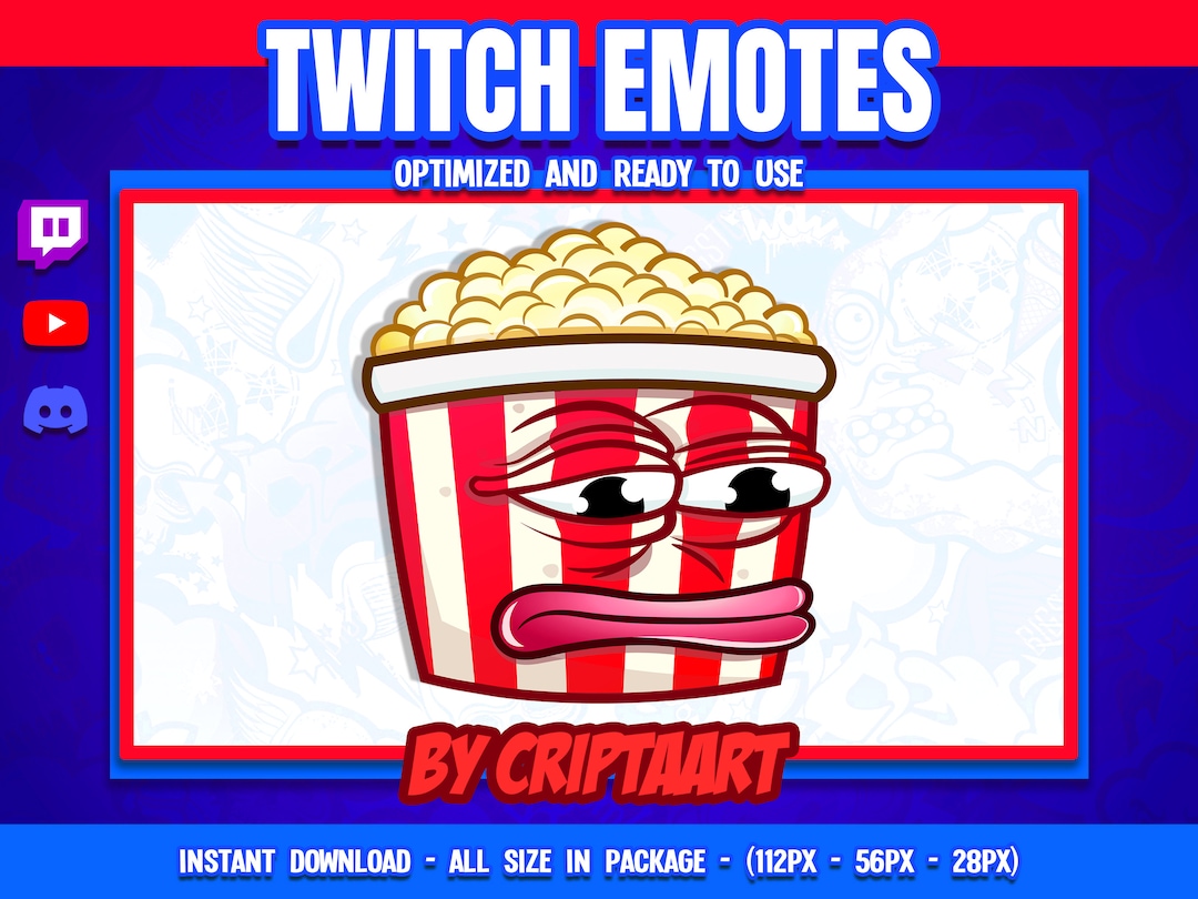 Popcorn Pepe Frog Twitch Emote, Sad Emoji, Monkas Meme, Peepo Frog ...
