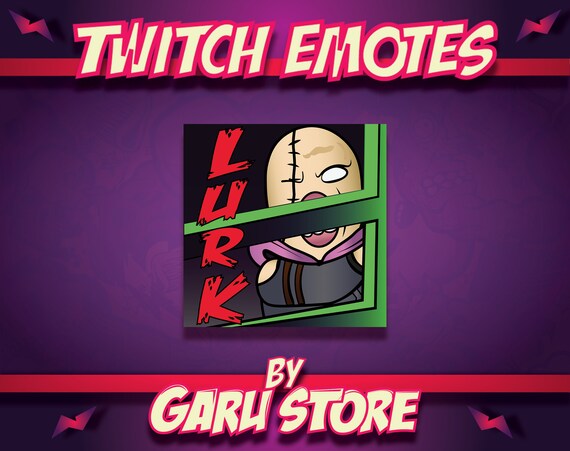 Twitch Emote / Lurk / Nemesis / Resident Evil / Gameplays / | Etsy UK
