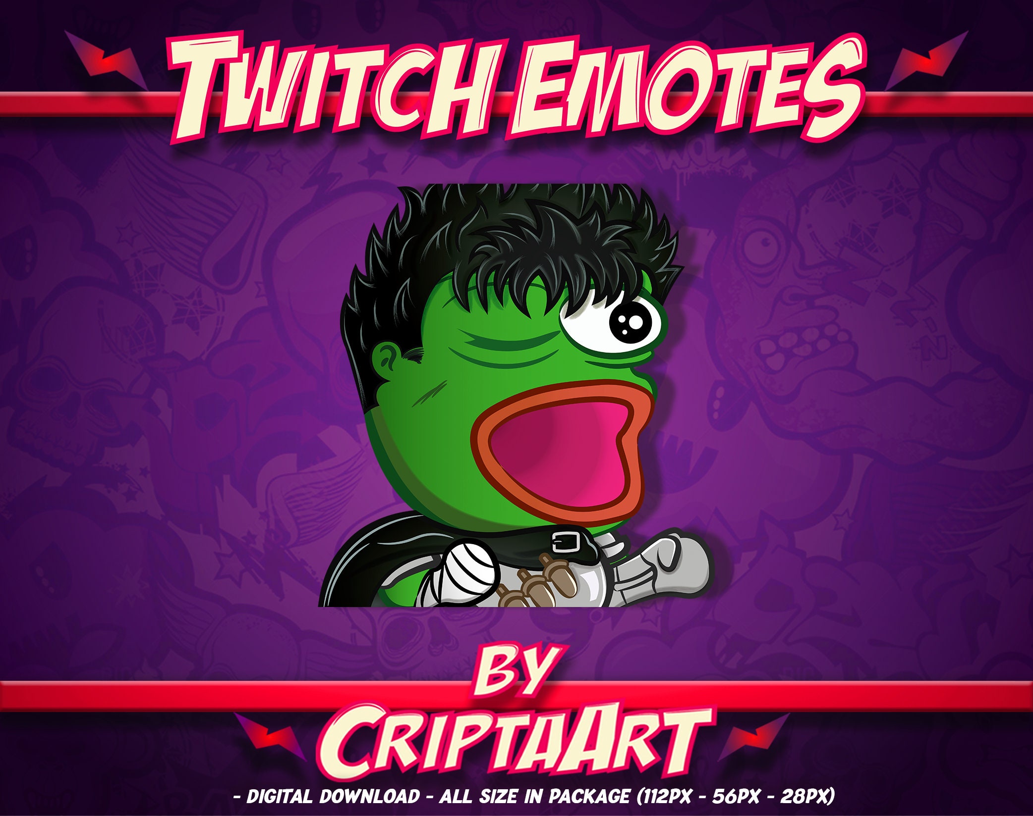 Twitch Emote / Discord / Pepe Frog Emotes / Pepe Frog Pog / - Etsy Canada
