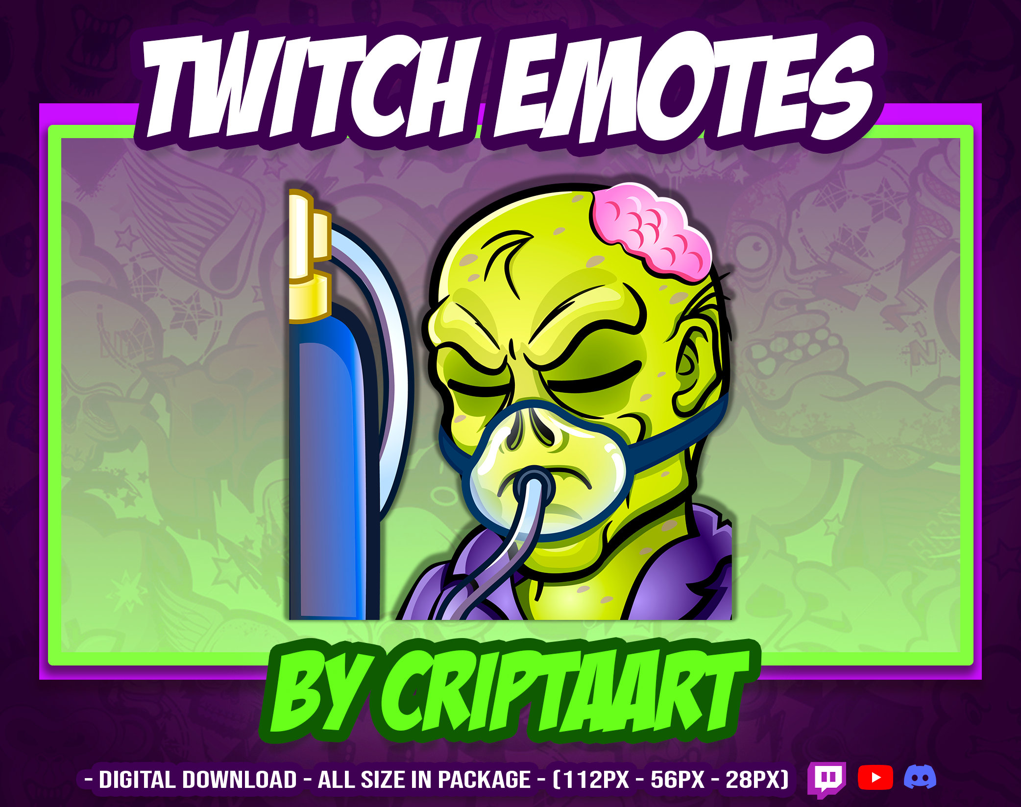 Twitch Emotes Zombie Emote Copium Emote Horror - Etsy España Twitch Emotes Zombie Emote Copium Emote Horror - Etsy España