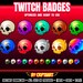Baseball Twitch Emote, Ball Sub Emoji, Home Run, Sport Items for Chat ...