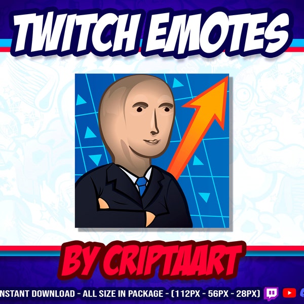 Stonks Emote - Etsy UK