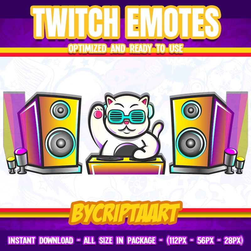 Singing Twitch Emote - Etsy