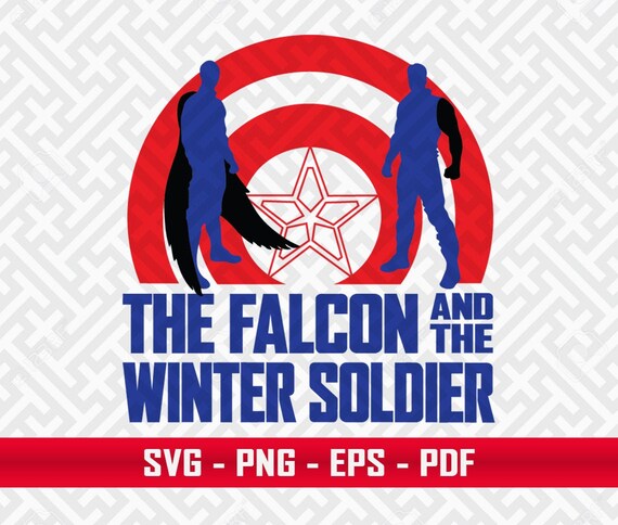 The Falcon and the Winter Soldier/ Vector/ SVG/ PNG/ eps/ pdf | Etsy