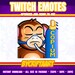 Monkey Copium Twitch Emote, Meme Sub Emoji, Funny Channel Points ...