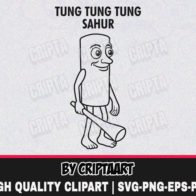 Tung Tung Tung Sahur Png - Etsy