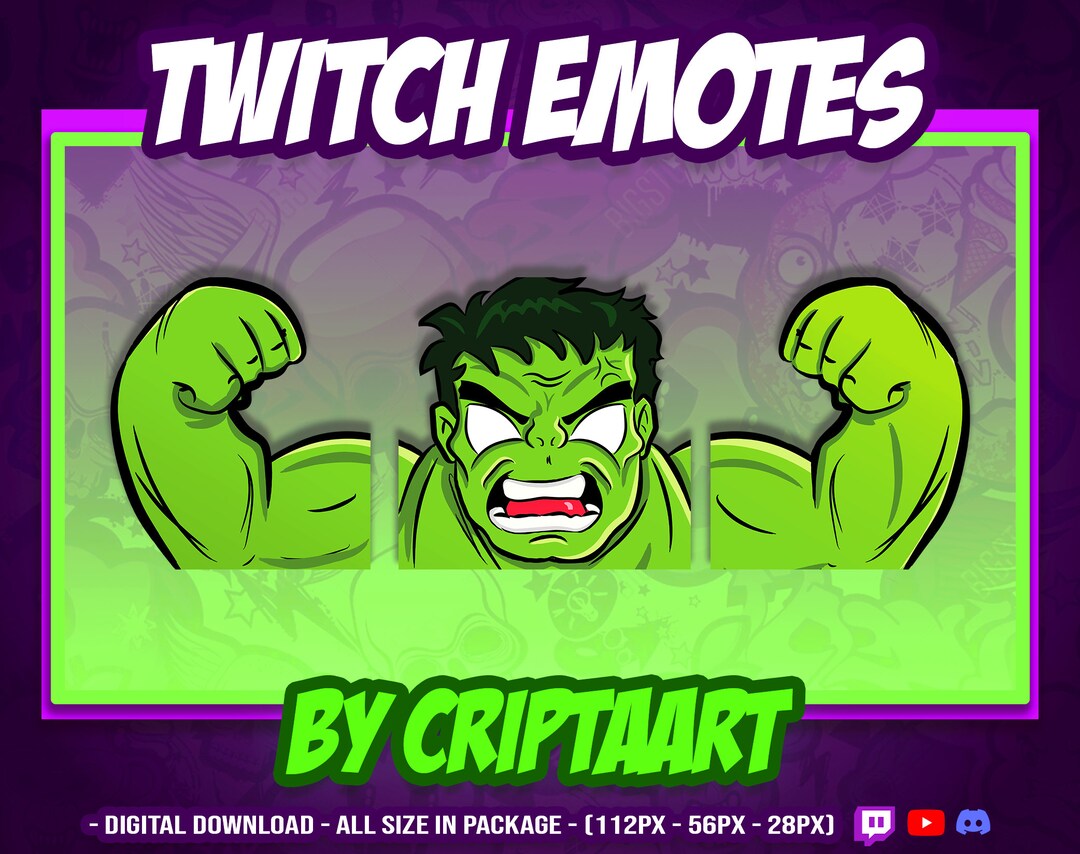 Twitch Emote / Rage Emote / Annoyed Emote / Split Emote x3 - Etsy