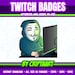 Twitch Emote / Discord / Hacker Emote / Anonymous Emote / PNG - Etsy