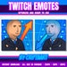 Stonks Meme Twitch Emote, Stinks Emoji, Meme Man, Bits Rain / Stream ...