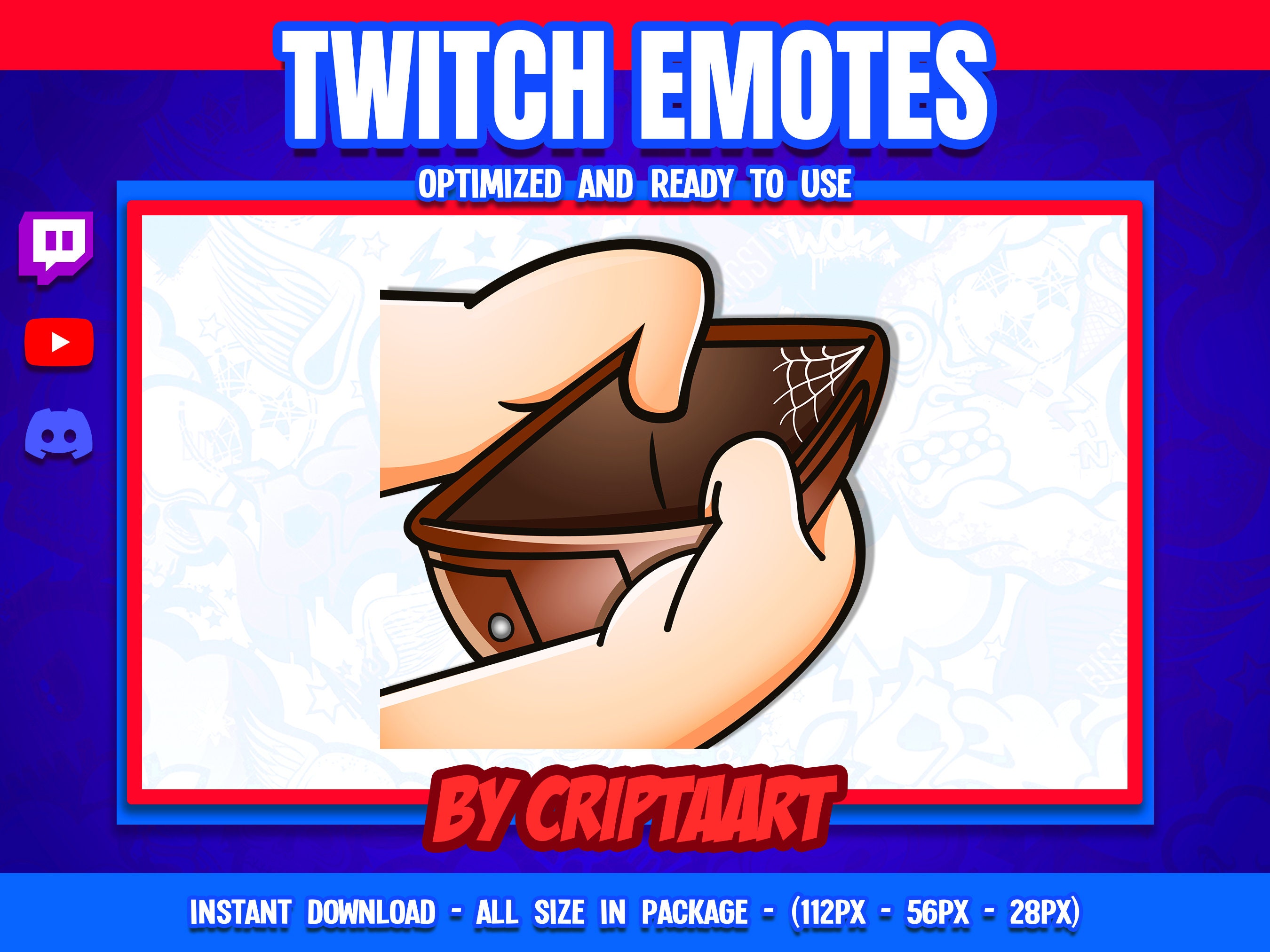 Empty Wallet Twitch Emote, No Money Emoji, Stonks, Subscribers ...