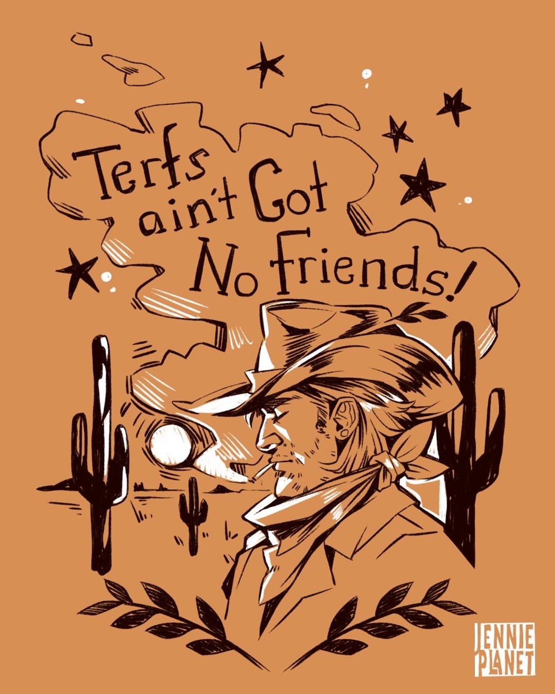 Terfs Ain T Got No Friends Tee Etsy