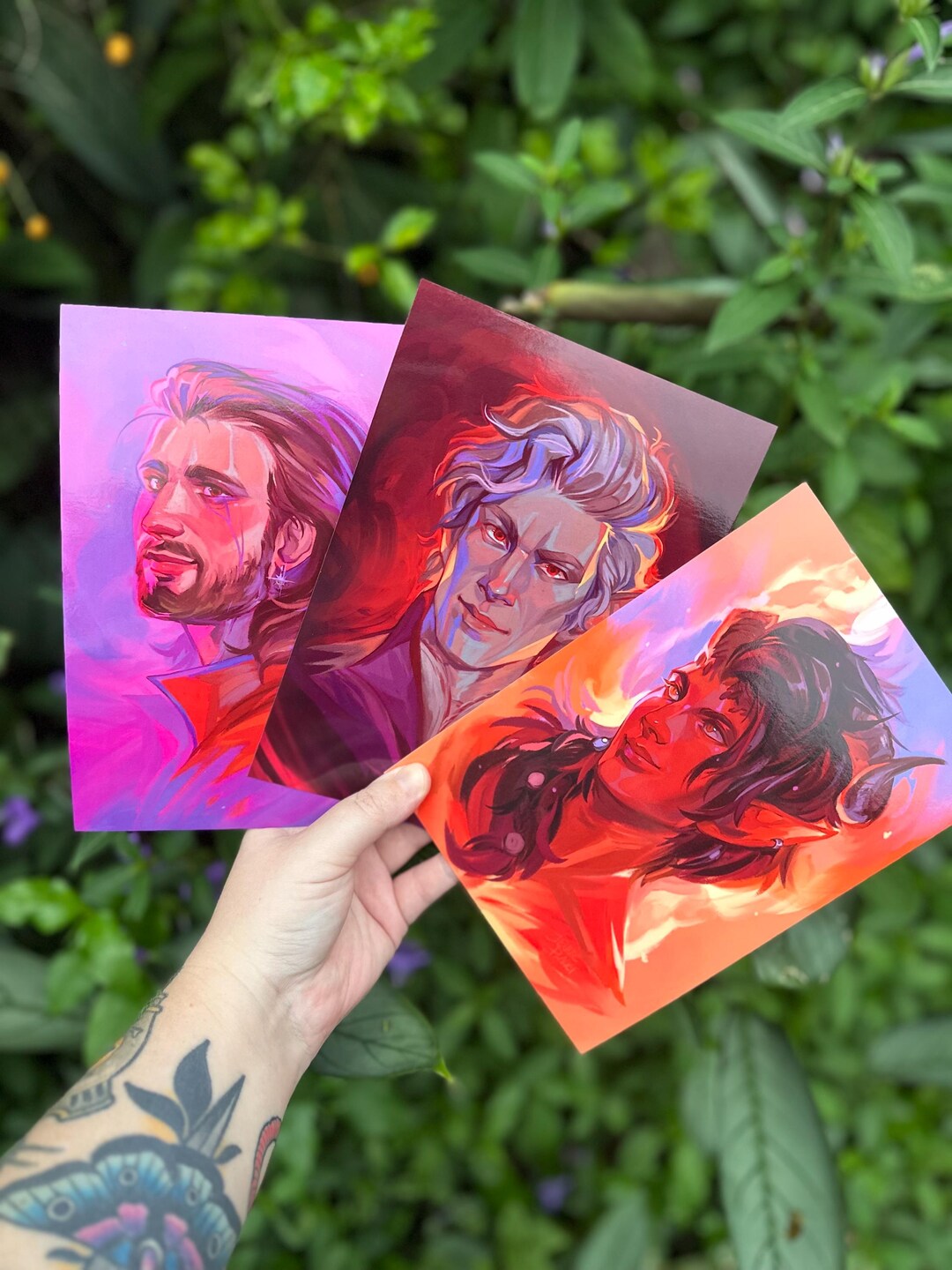 BG3 Origins Portraits (A5 Size) - Etsy