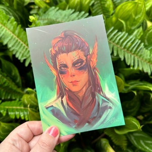 BG3 Origins Portraits (postcard Size) - Etsy