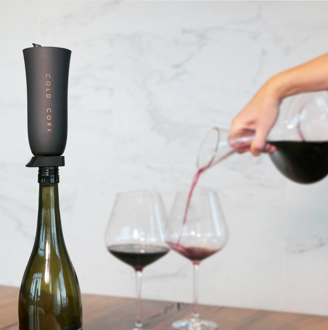 Cold Cork-chills Wine and Spirits by 20 Degrees in 20 Seconds. - Etsy
