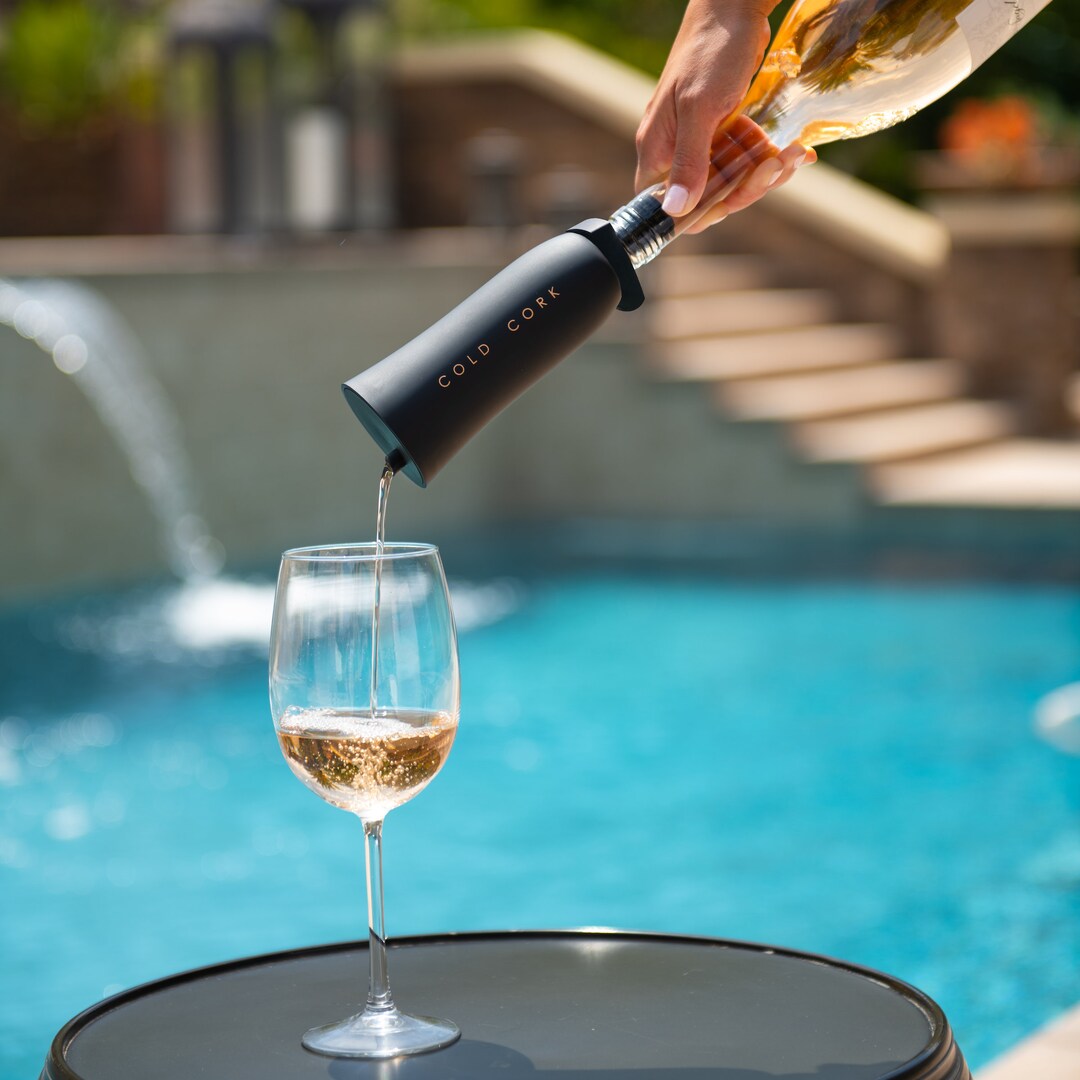 Cold Cork-chills Wine and Spirits by 20 Degrees in 20 Seconds. - Etsy