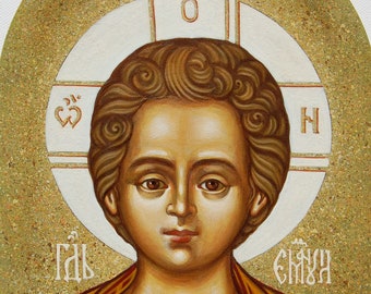 Christ Emmanuel Icon - Etsy UK