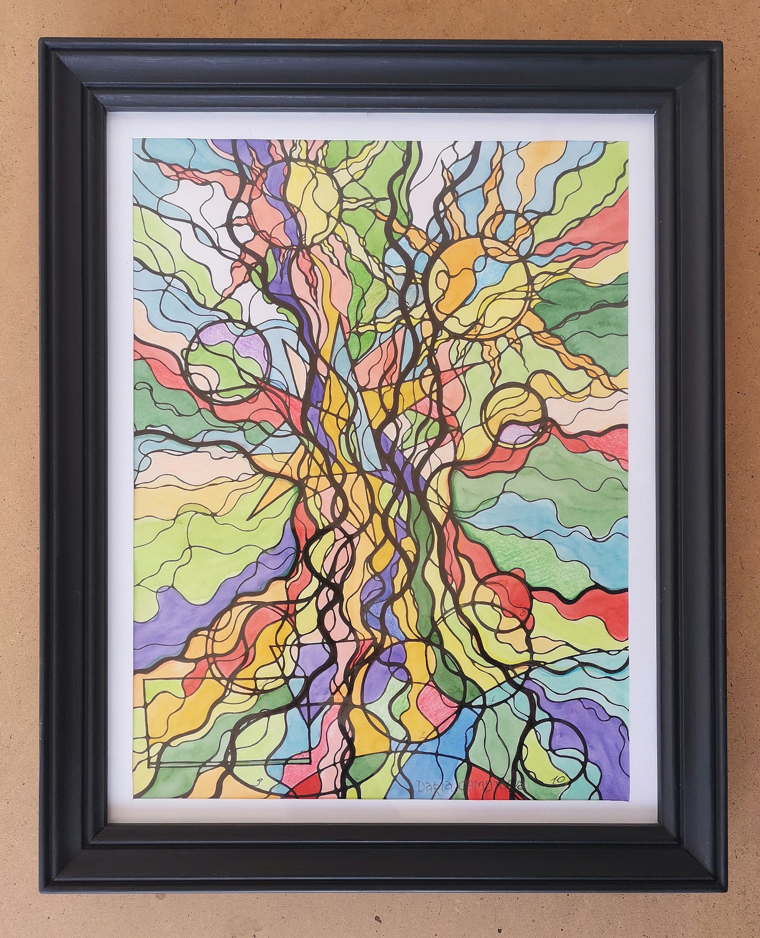 Neurographic Picture Tree - Etsy