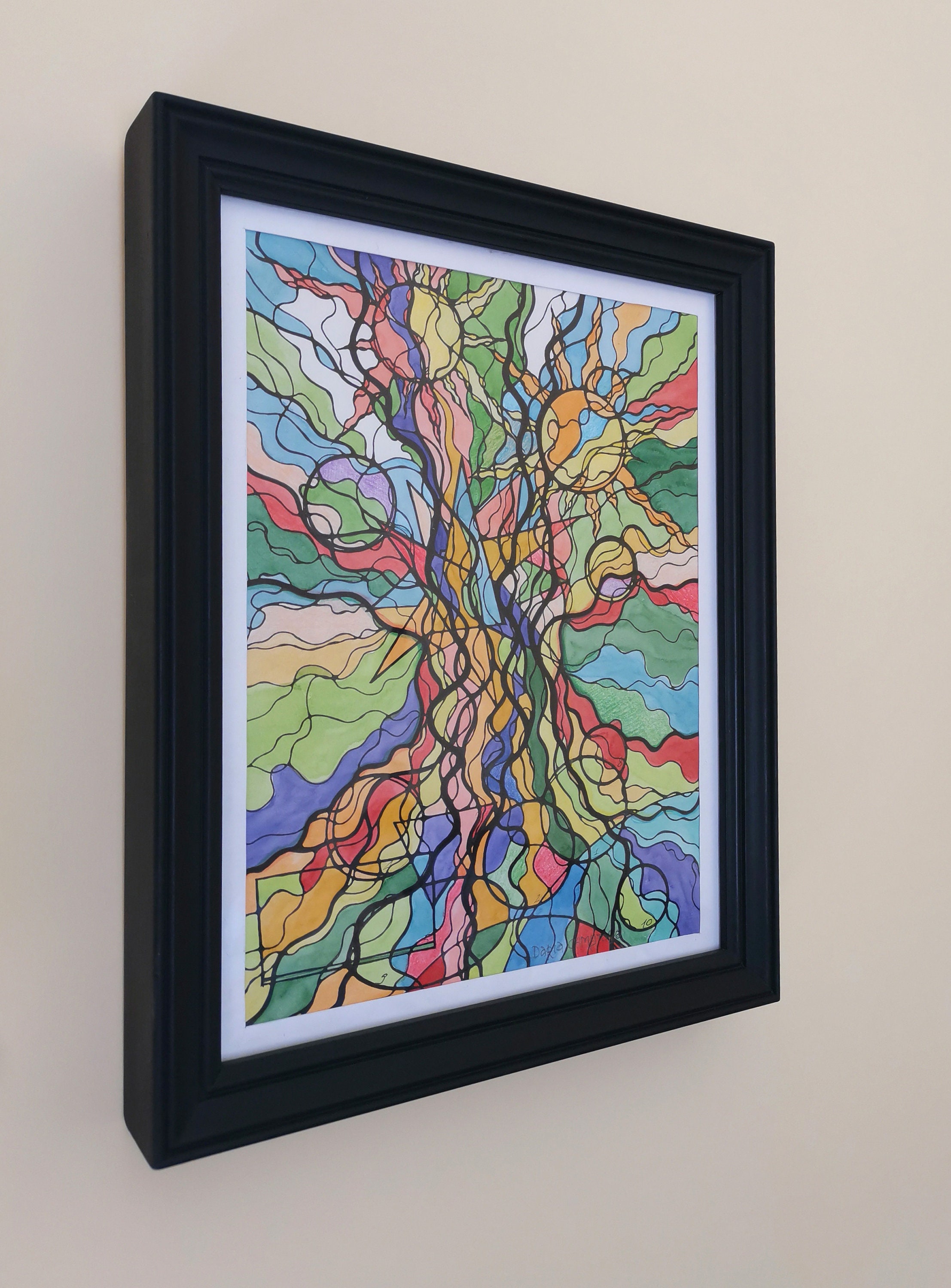 Neurographic Picture Tree - Etsy
