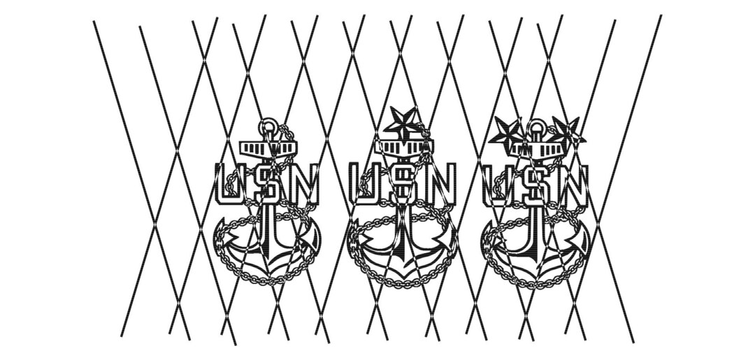 NAVY CHIEF ANCHORS Svg Dxf Ai File - Etsy